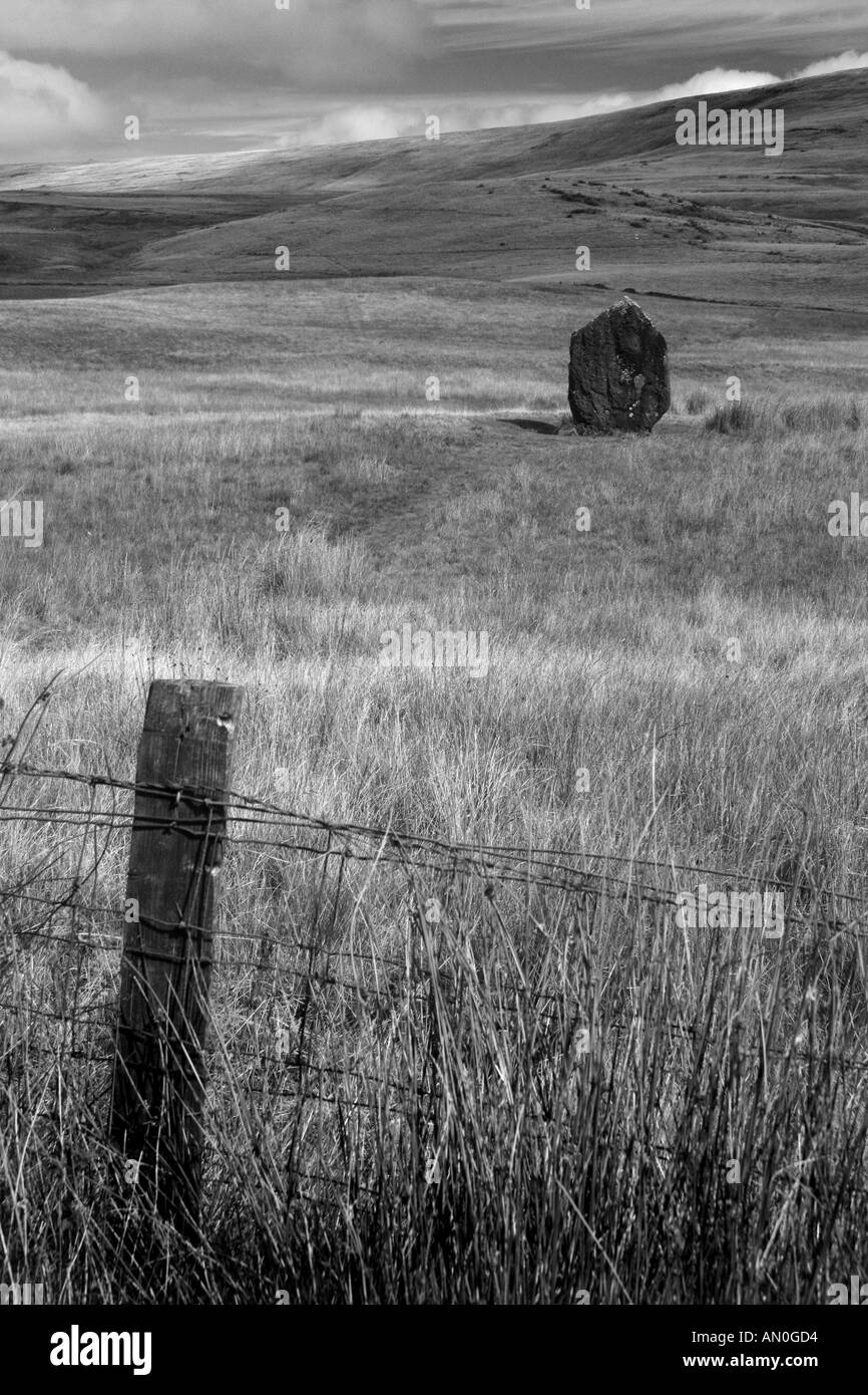 Sturdy stone fence Black and White Stock Photos & Images - Alamy