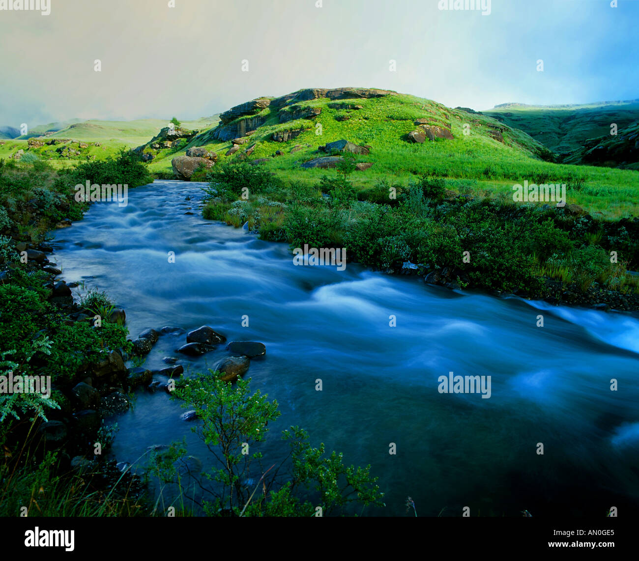 South African landscape Stock Photo - Alamy