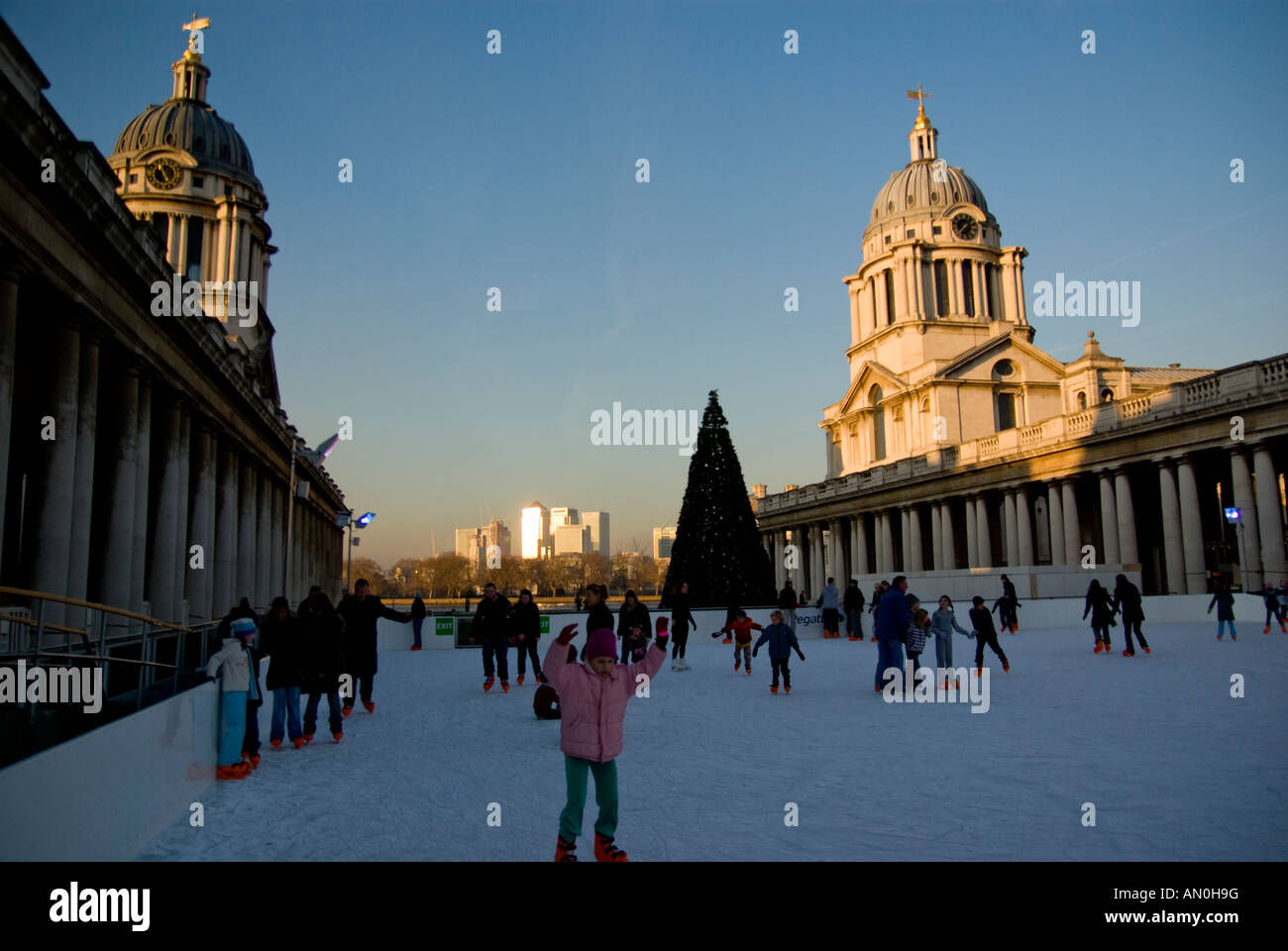 Greenwich Ice Rink High Resolution Stock Photography and Images - Alamy