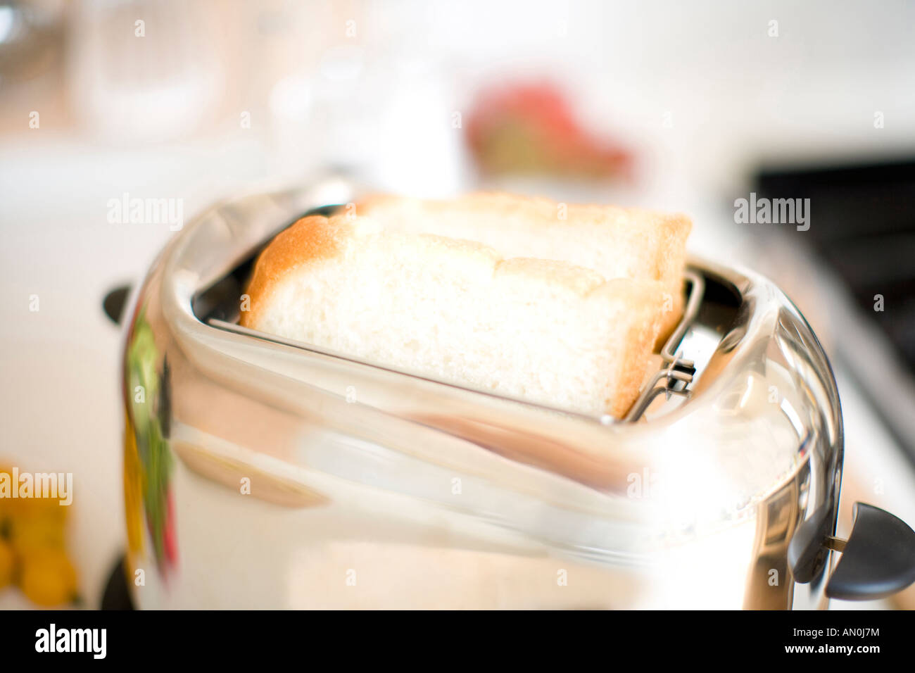 Toaster and Toast Stock Photo - Alamy