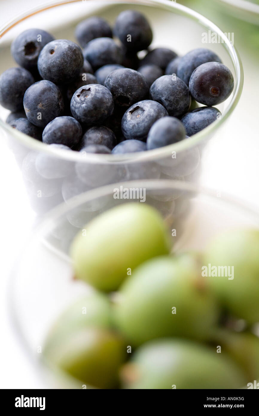 Blueberry and olive Stock Photo - Alamy