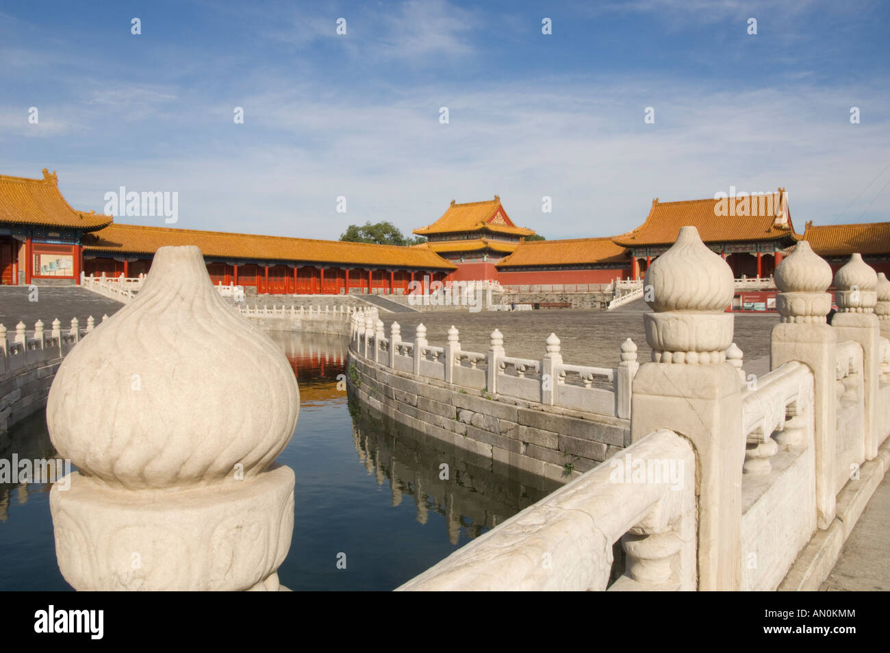 China Beijing Dongcheng The Forbidden City Golden stream Stock Photo ...