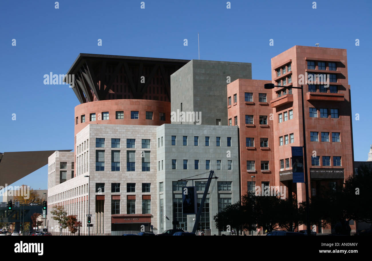The Denver Public Library Colorado October 2007 Stock Photo - Alamy