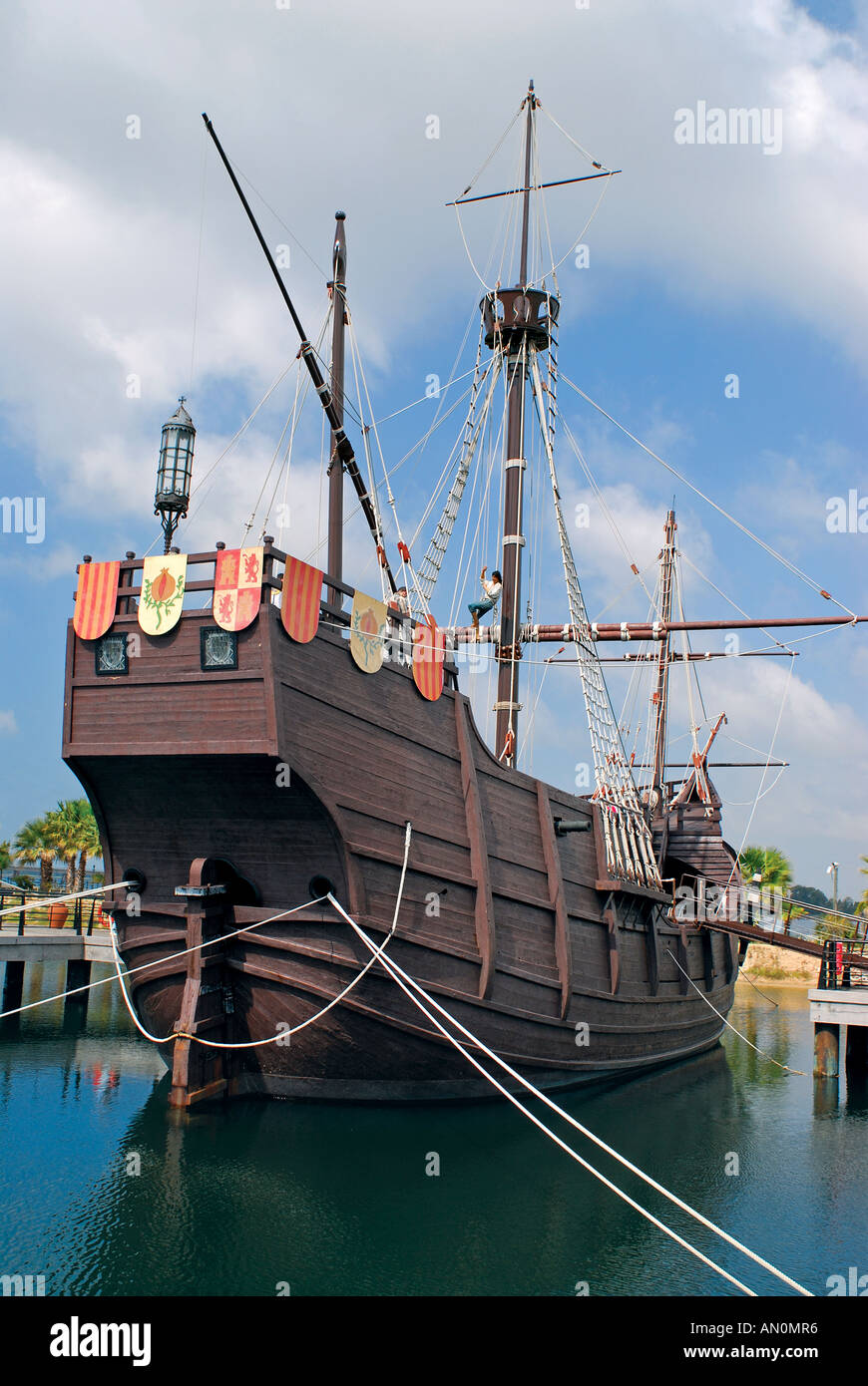 Christoph Colombo´s Santa Maria, Museum of the discoveries, La Rabida ...