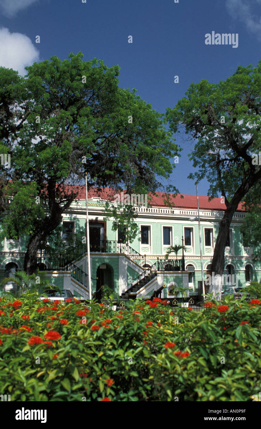 St Thomas USVI Virgin Islands Legislature Building Stock Photo - Alamy