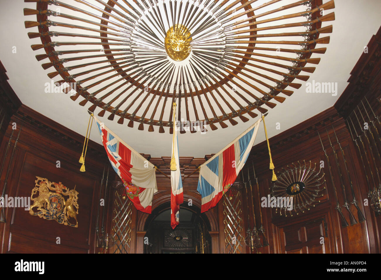 colonial williamsburg virginia va governor s palace musket display on ...