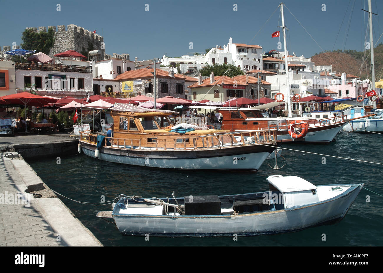 Marmaris old port Turkey Stock Photo - Alamy