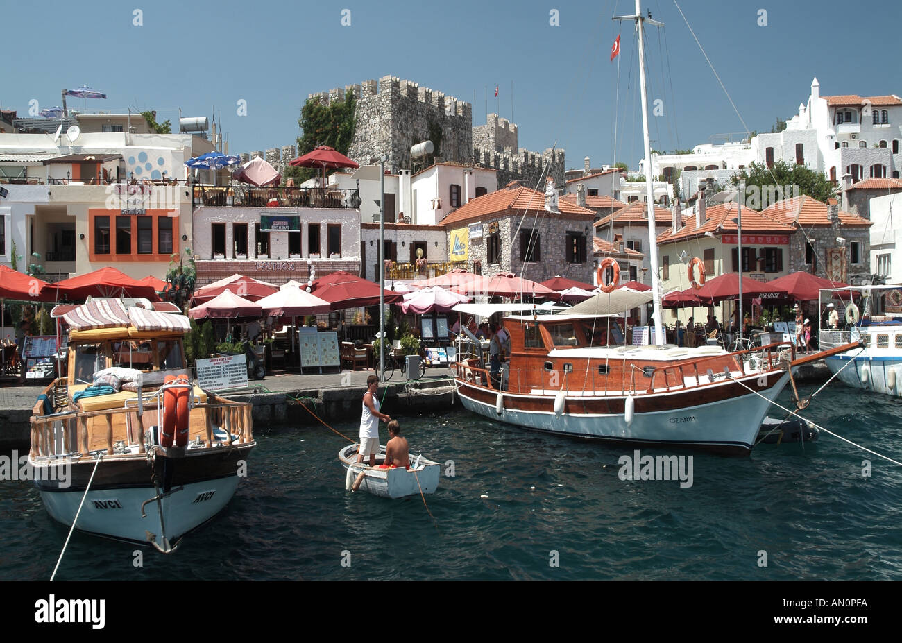 Marmaris old port Turkey Stock Photo - Alamy