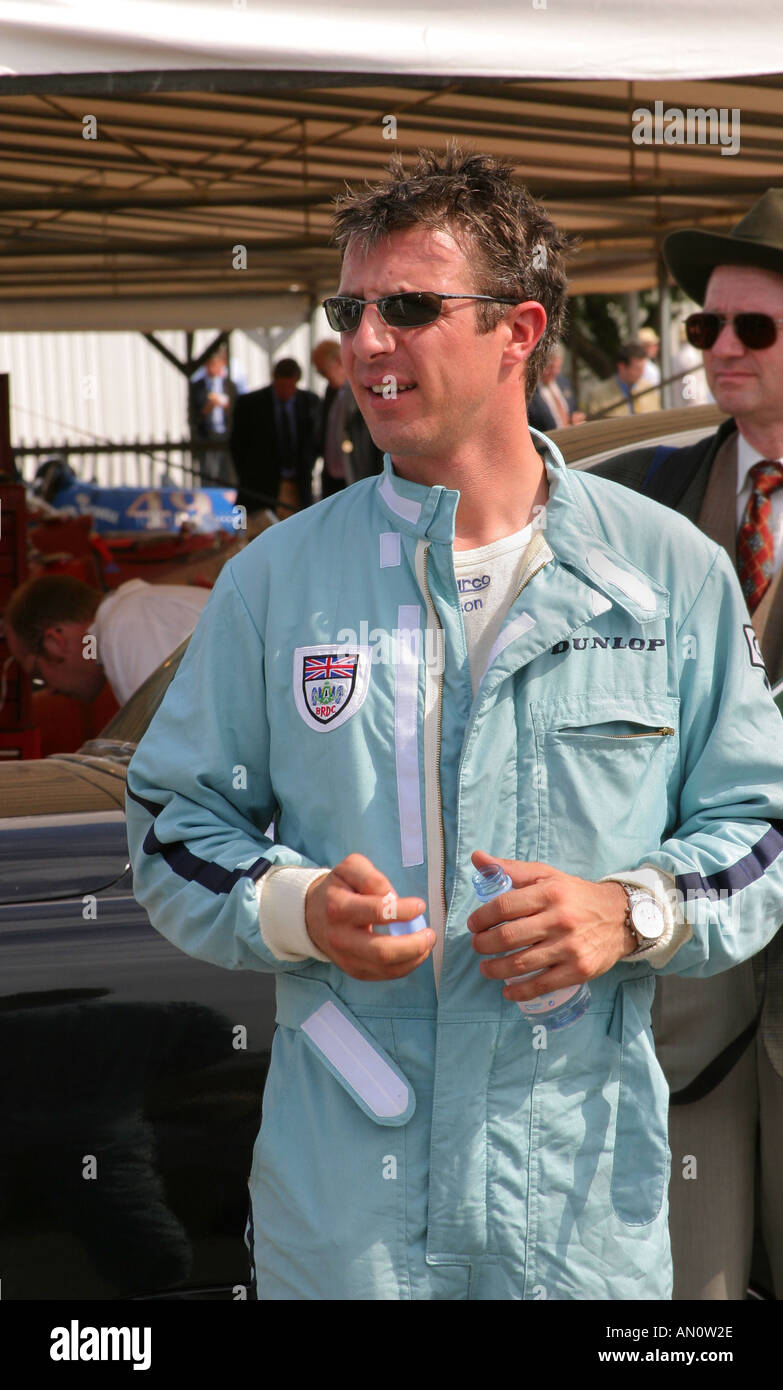 Jason Plato at Goodwood Revival Stock Photo - Alamy