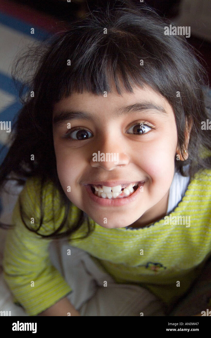 Young indian girl missing teeth High Resolution Stock Photography and ...