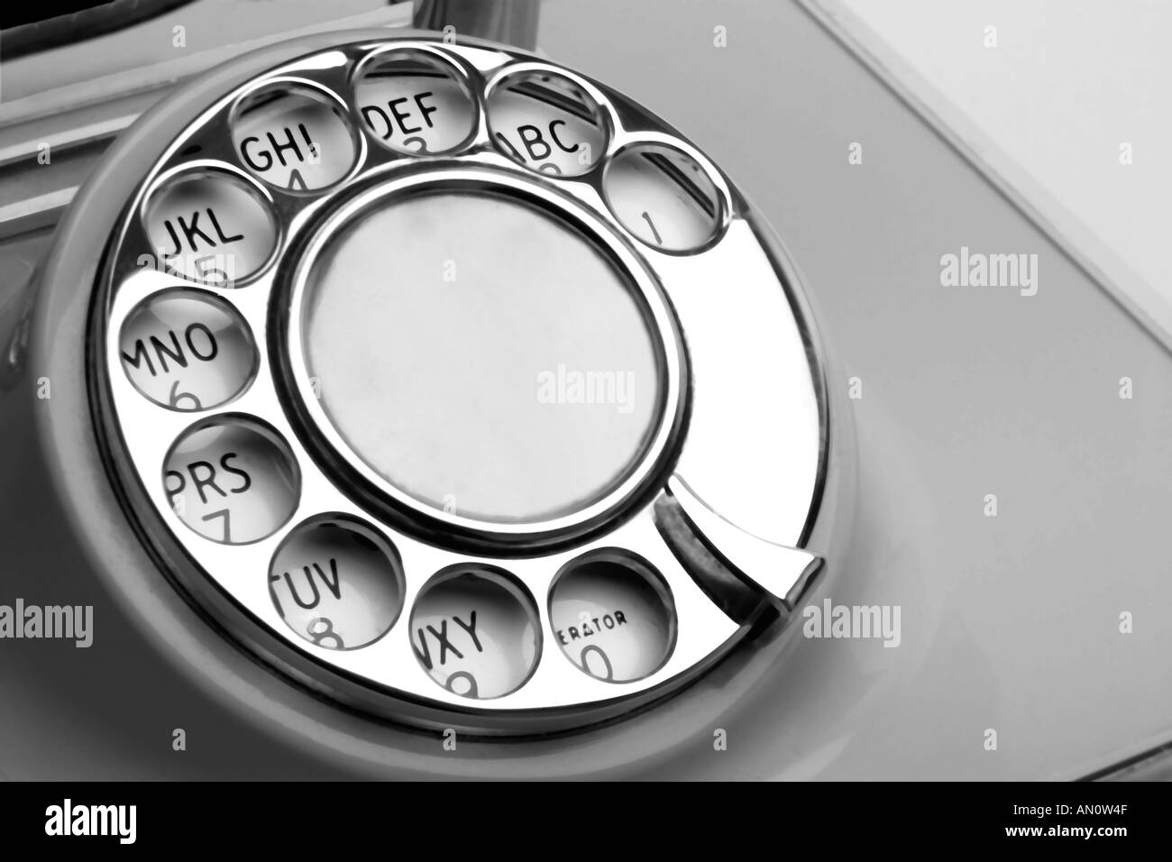 Old phone dial Black and White Stock Photos & Images - Alamy