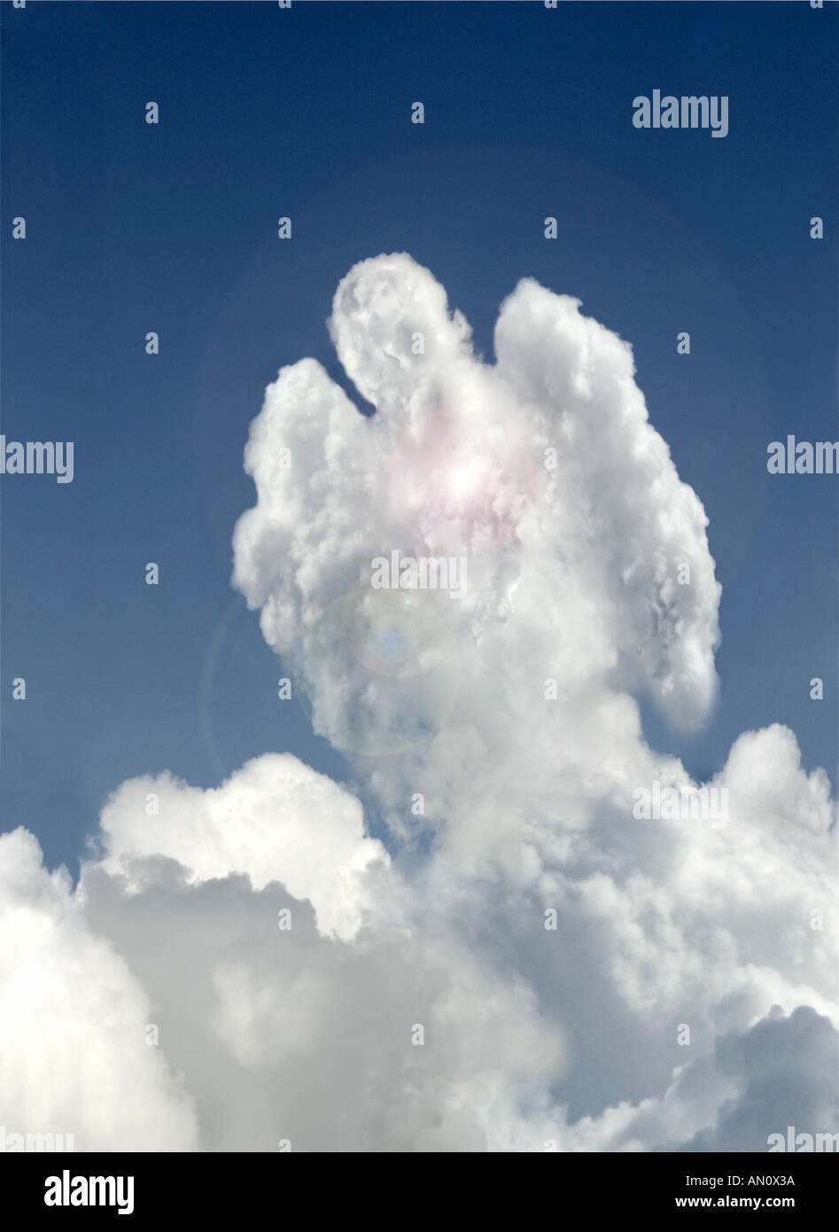 Angel of Light Stock Photo - Alamy