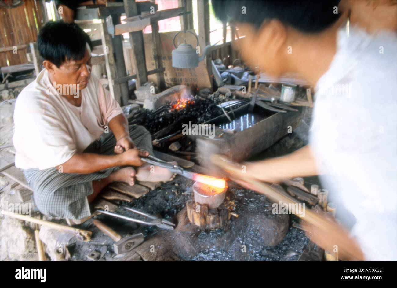 Smelting iron hi-res stock photography and images - Alamy