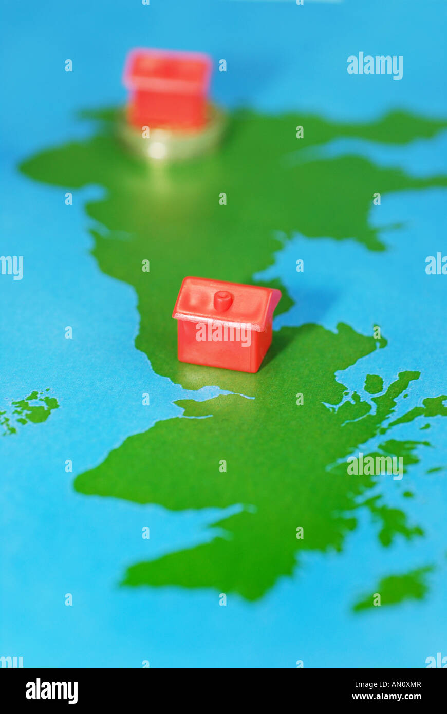 House monopoly map hi-res stock photography and images - Alamy