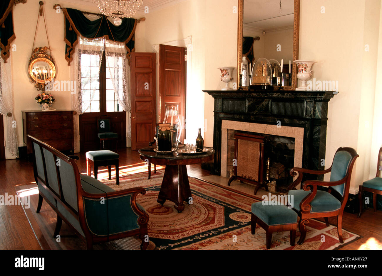 Oak Alley Plantation, Louisiana Stock Photo - Alamy