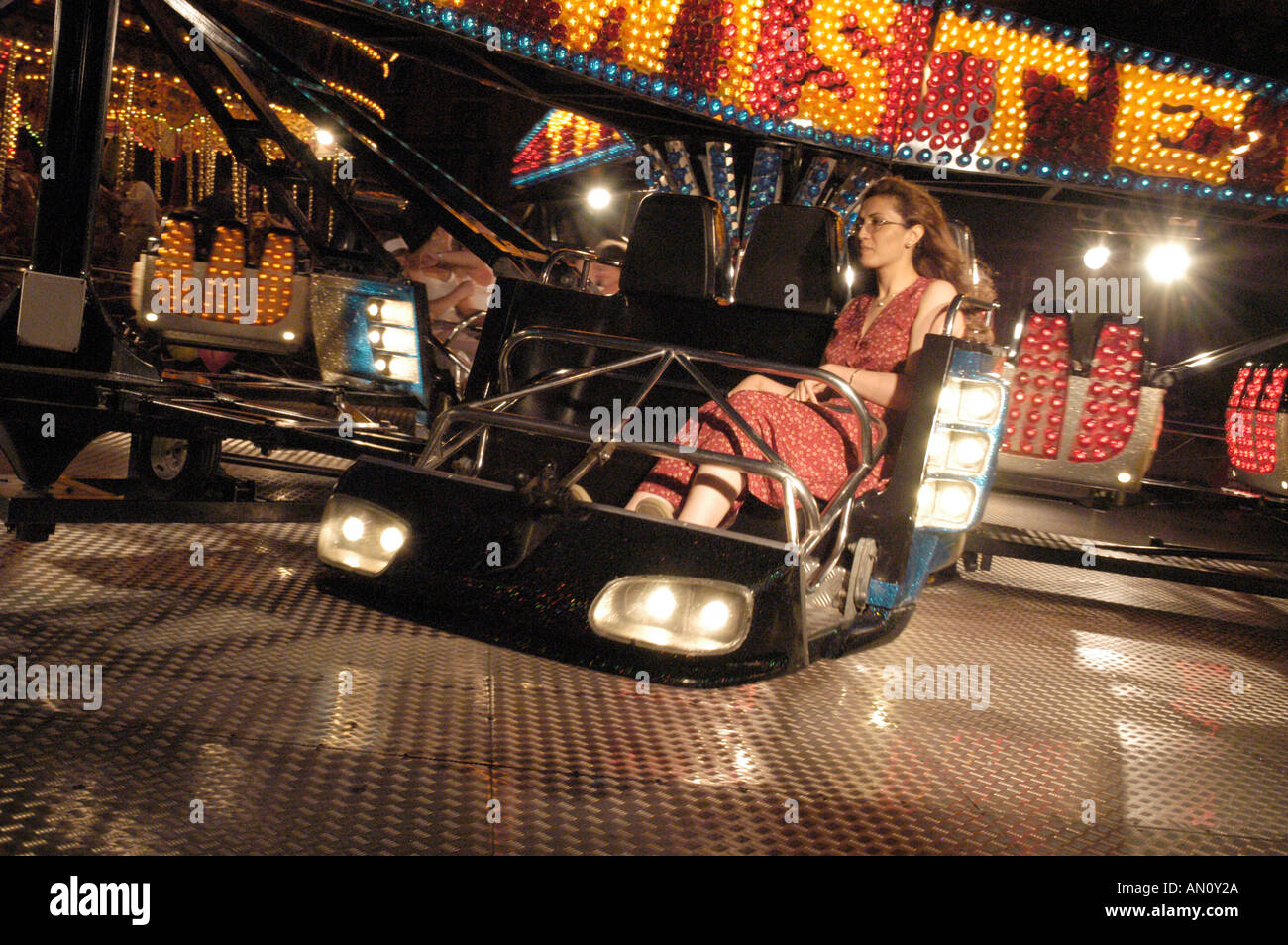 Twister ride amusement park hi-res stock photography and images - Alamy