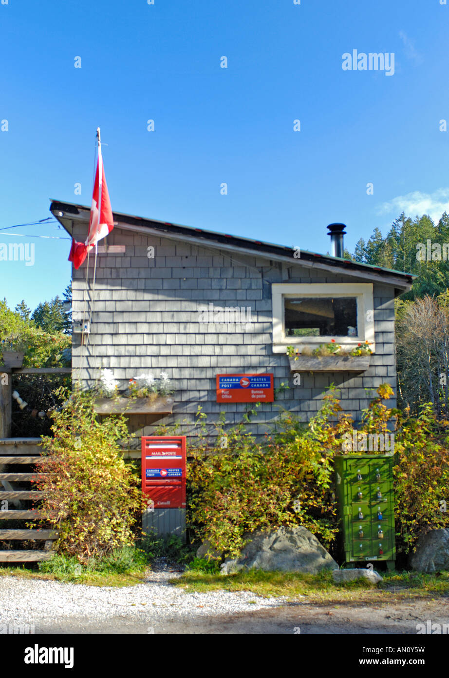 Squirrel Cove Cortes Island Vancouver Isle. BC Canada. BCX 0210 Stock ...