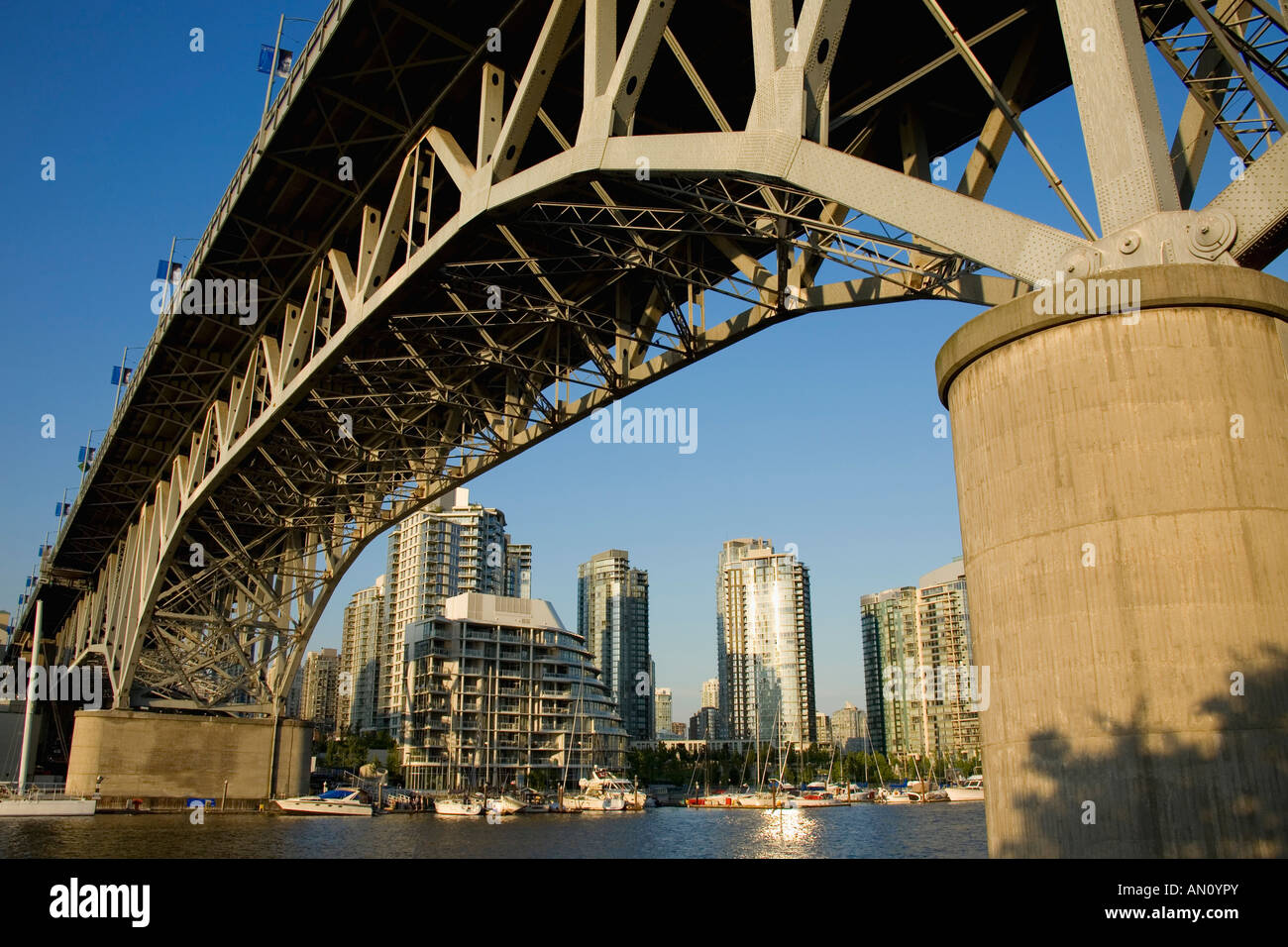 Granville Bridge, Vancouver, British Columbia, Canada Stock Photo - Alamy