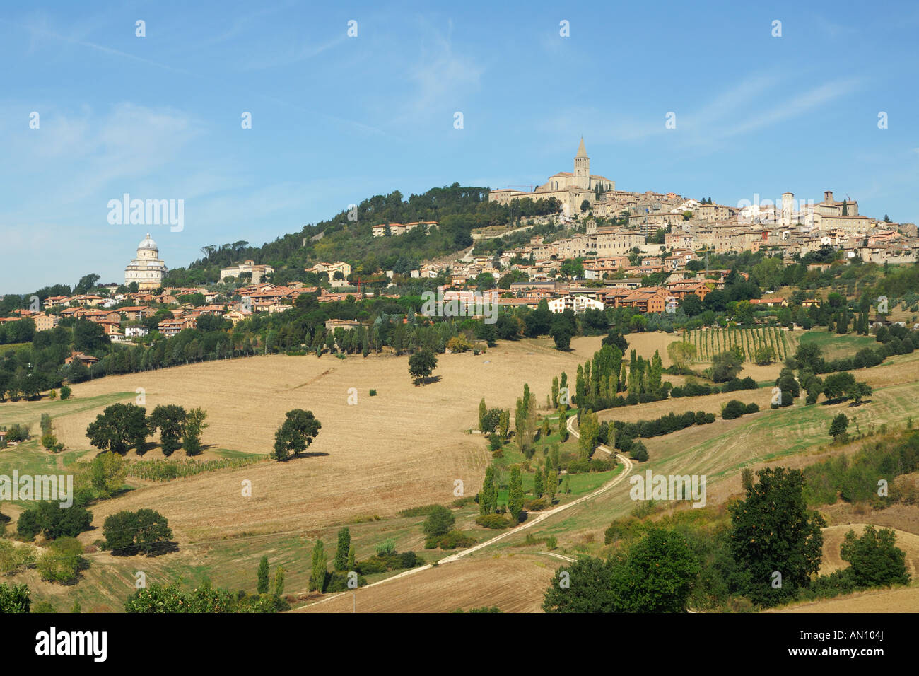 Todi Umbria Italy Stock Photo - Alamy