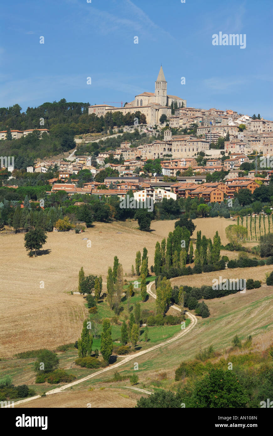 Todi Umbria Italy Stock Photo - Alamy
