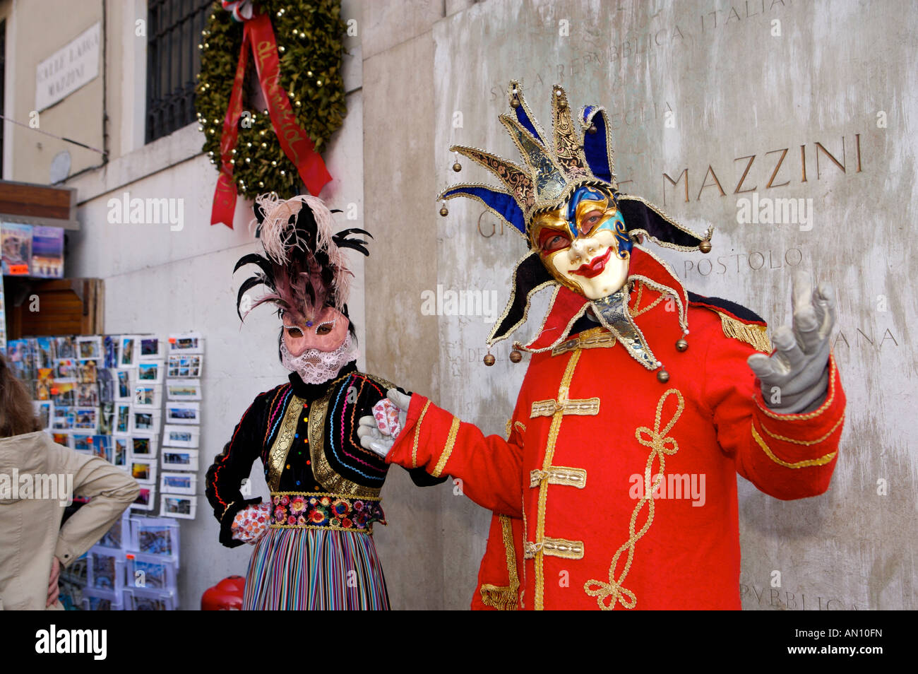 Venice carnival characters hi-res stock photography and images - Alamy
