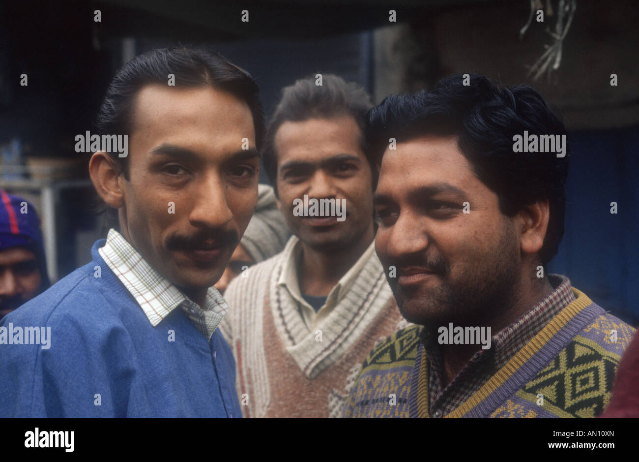 Group of men standing together. India Stock Photo - Alamy