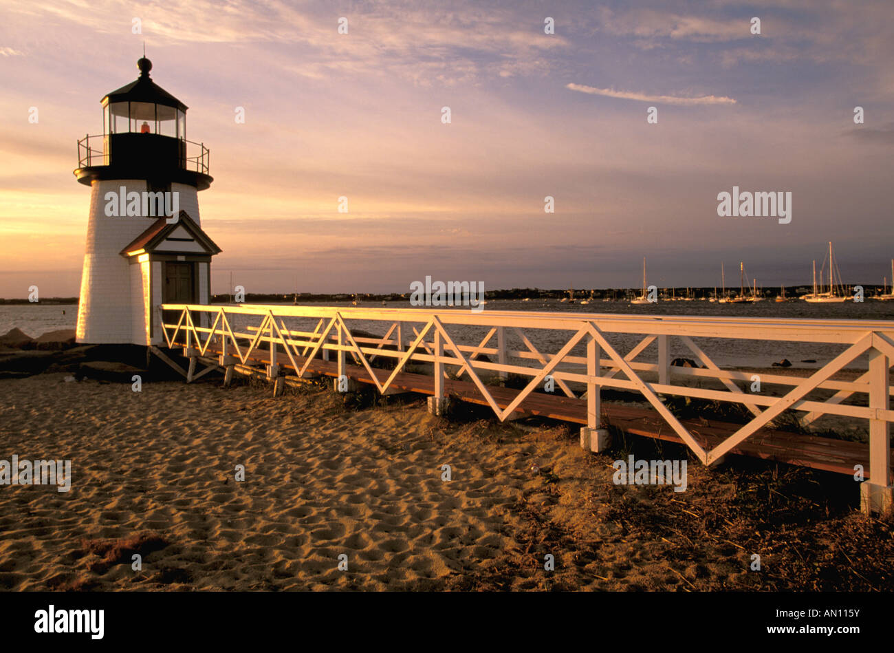 North America, USA, Massachusetts, Nantucket Island, Nantucket Town ...