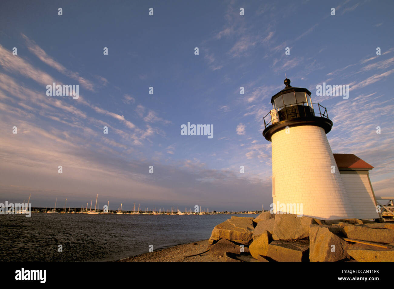 North America, USA, Massachusetts, Nantucket Island, Nantucket Town ...
