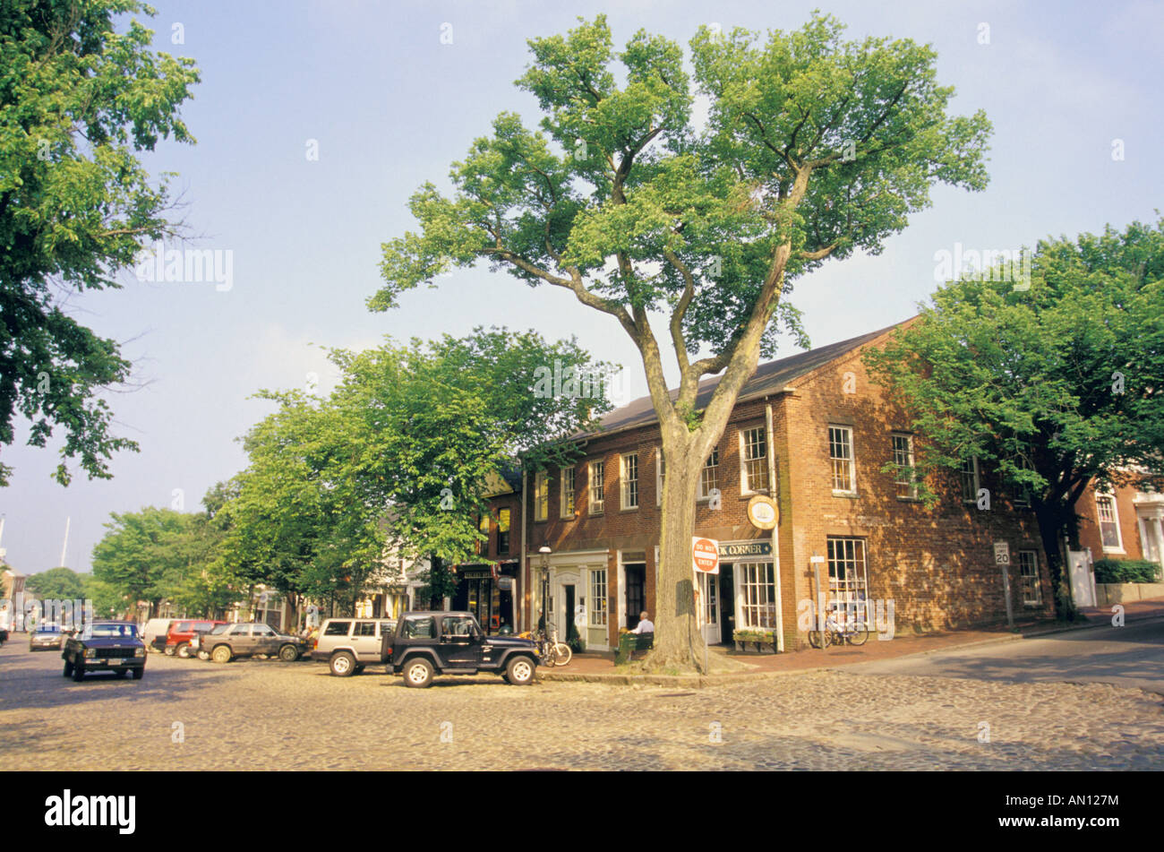 North America, USA, Massachusetts, Nantucket Island, Nantucket Town ...