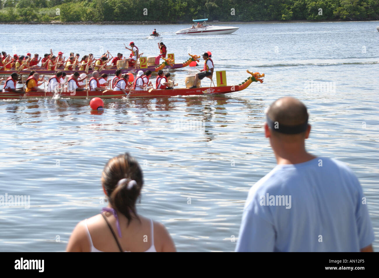 Miami Beach Florida,Haulover Park,Hong Kong Dragon Boat Festival ...