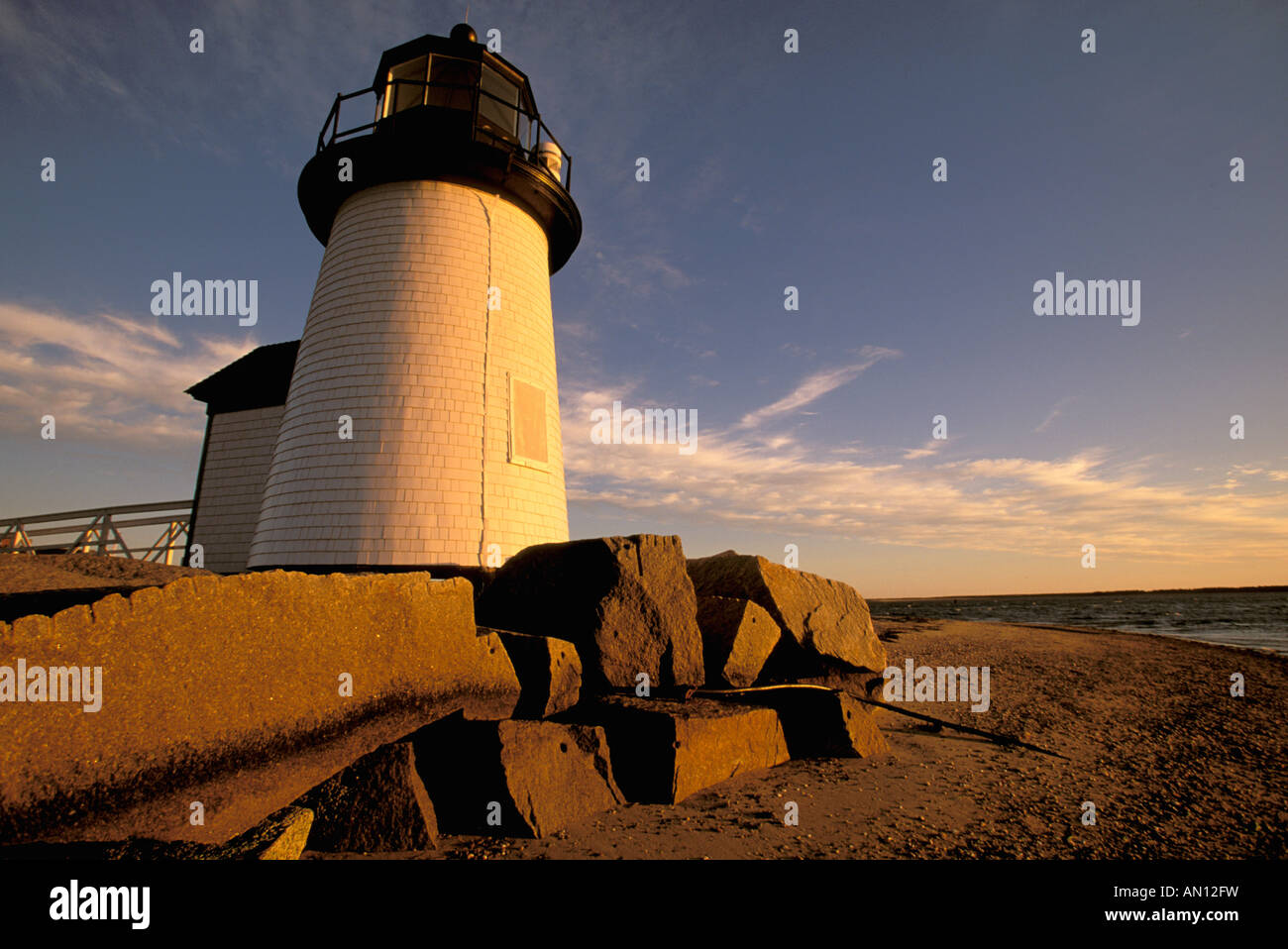 North America, USA, Massachusetts, Nantucket Island, Nantucket Town ...