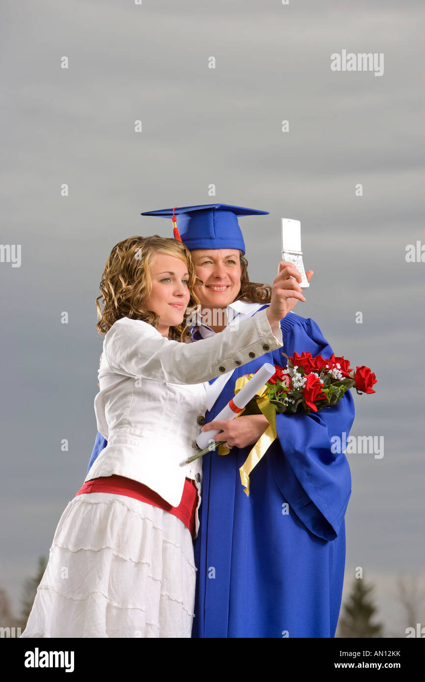 Parent photographing graduation ceremony hi-res stock photography and ...