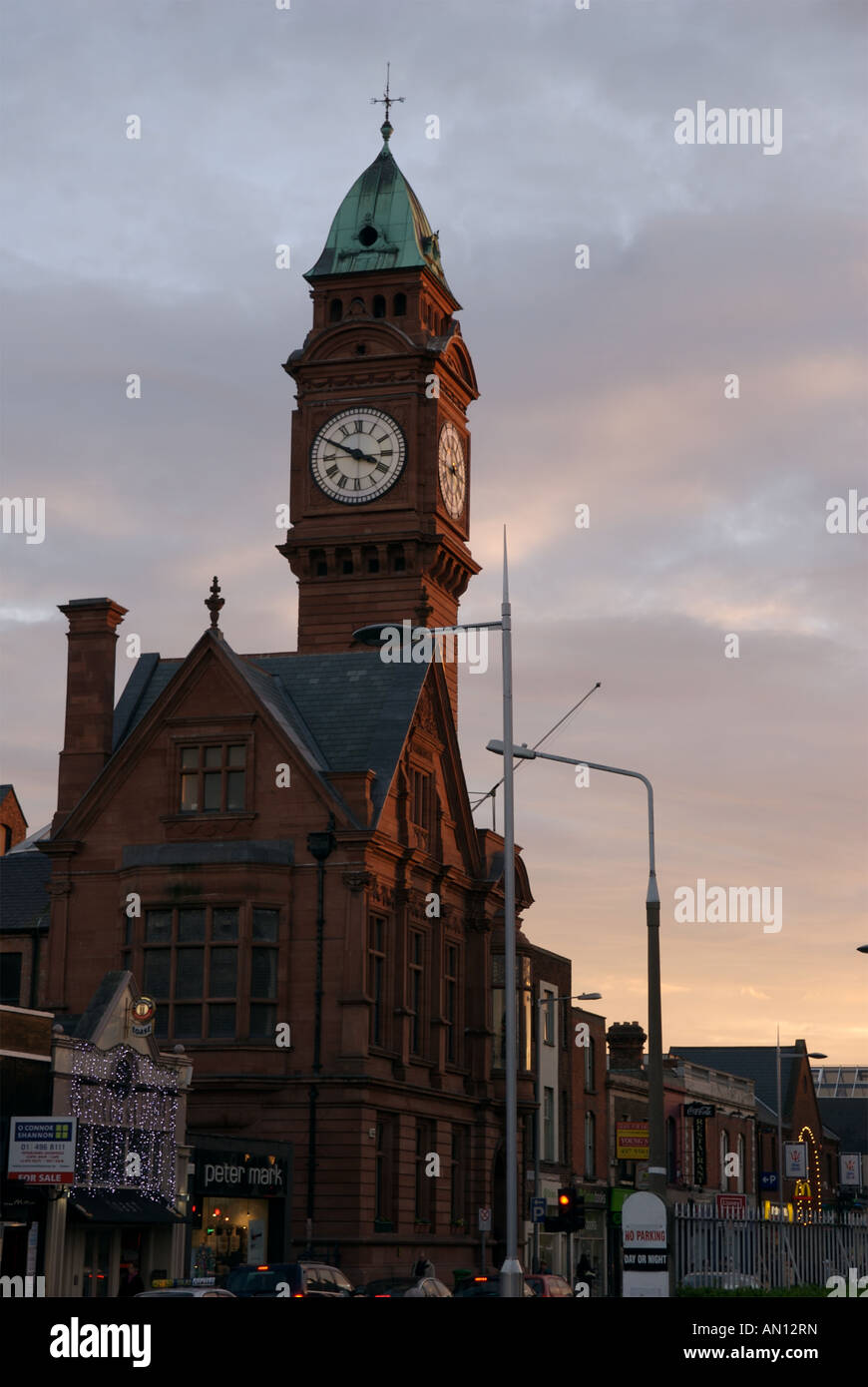 Rathmines clock tower Stock Photo - Alamy