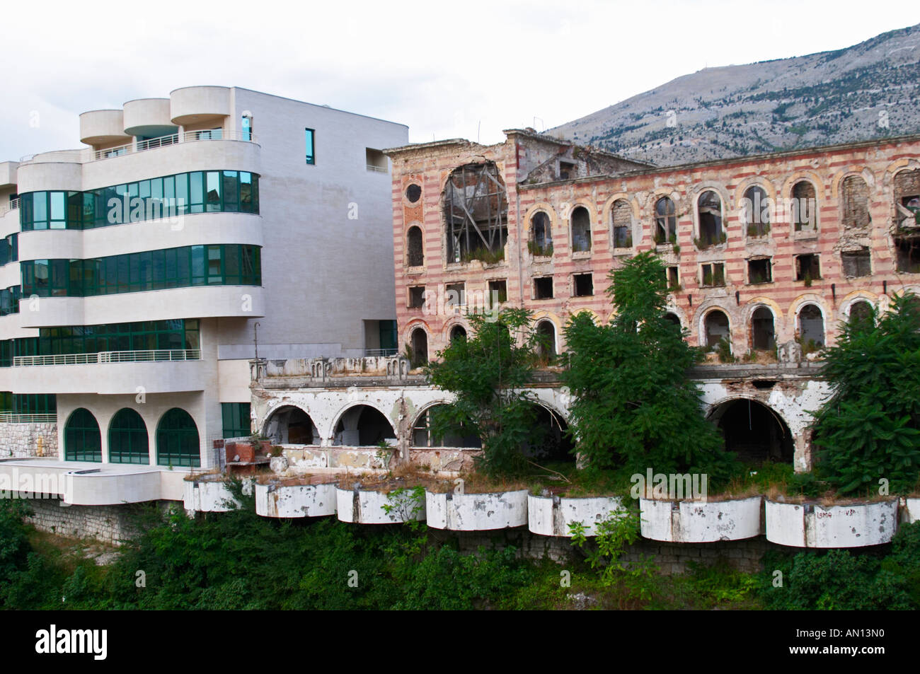 Modern renovated town centre hi-res stock photography and images - Alamy