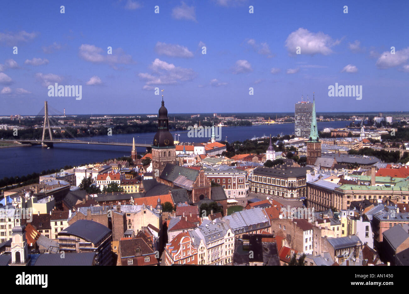 Riga skyline hi-res stock photography and images - Alamy