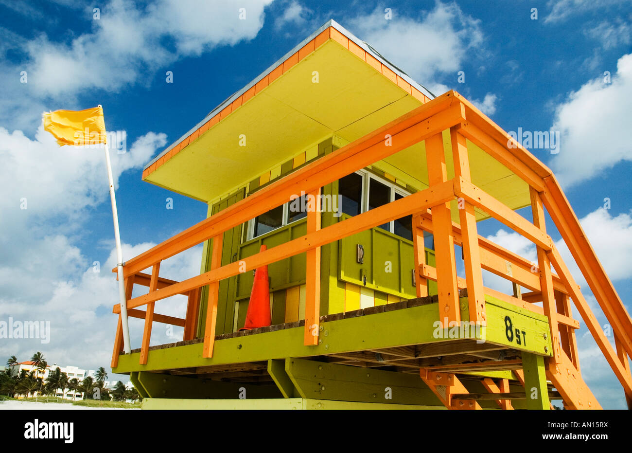 Life Guard Post Santa Monica Beach California Stock Photo - Alamy