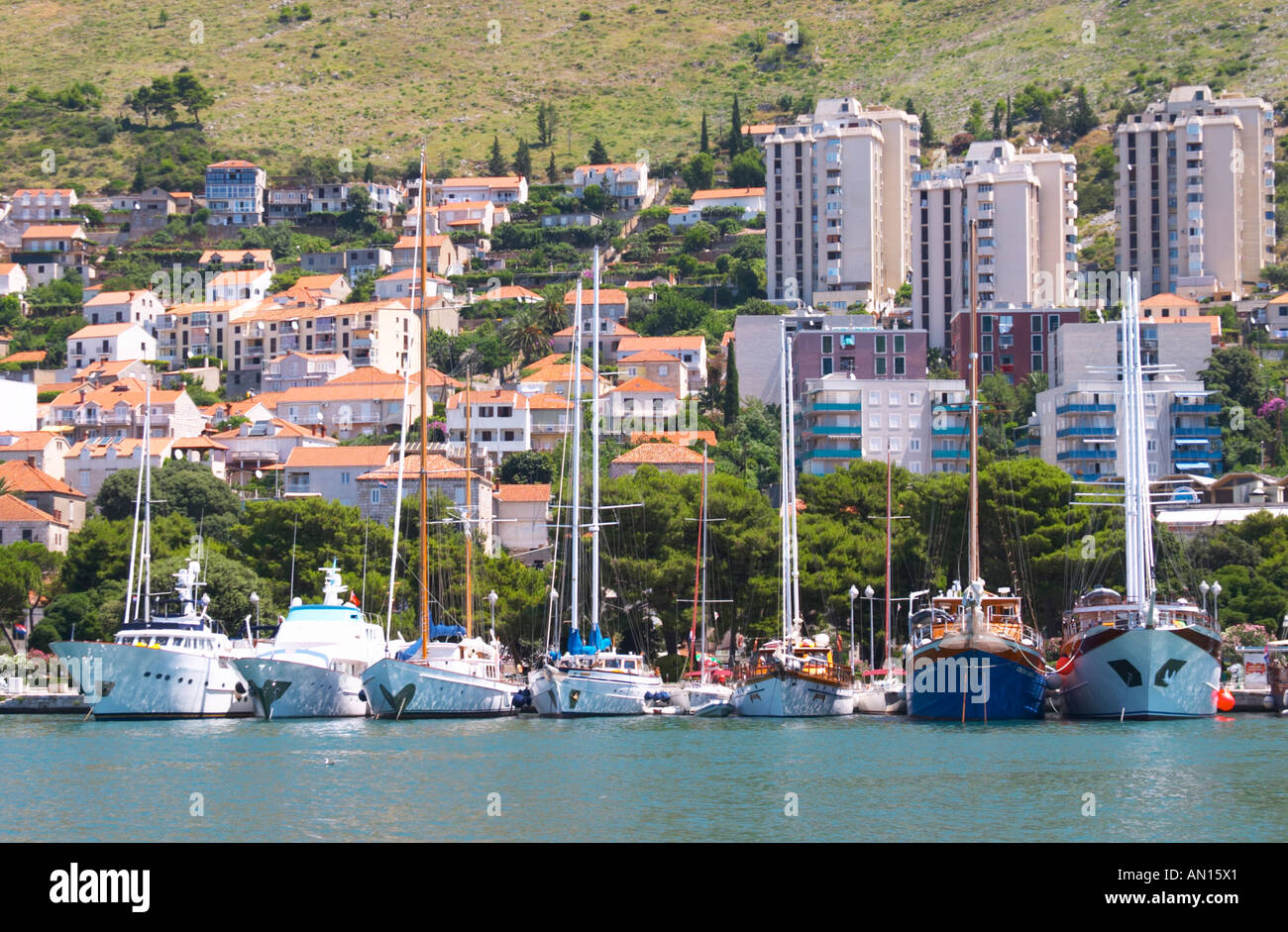 Gruz harbour in croatia dubrovnik hi-res stock photography and images ...