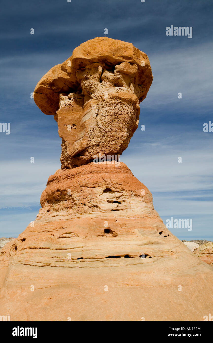 Sandstone formations in Goblin Valley State Park, Utah, USA Stock Photo ...
