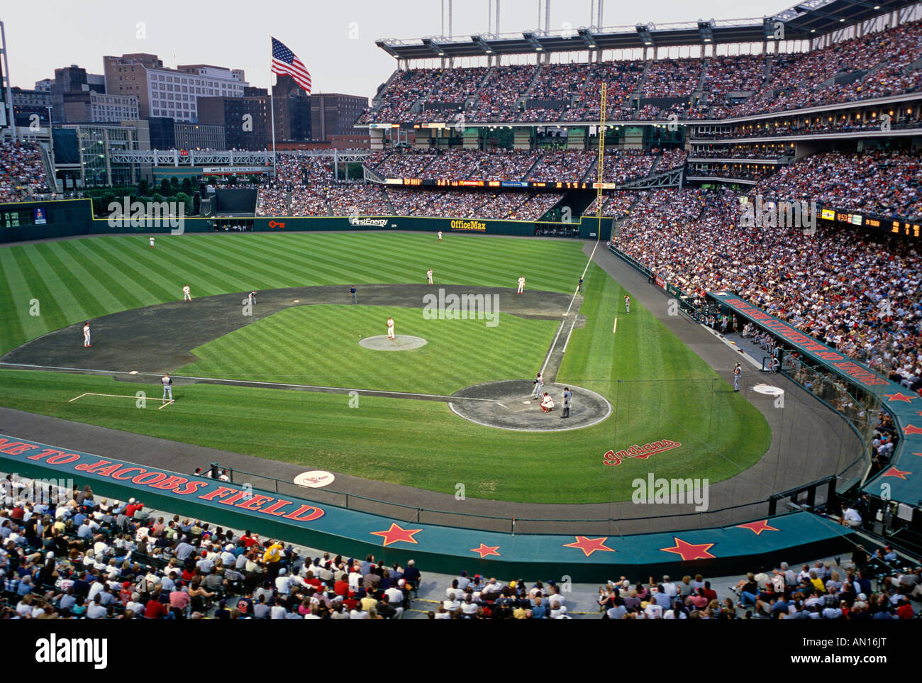 Jacobs Field Baseball Stadium Wallpaper Arizona Diamondbacks Summer