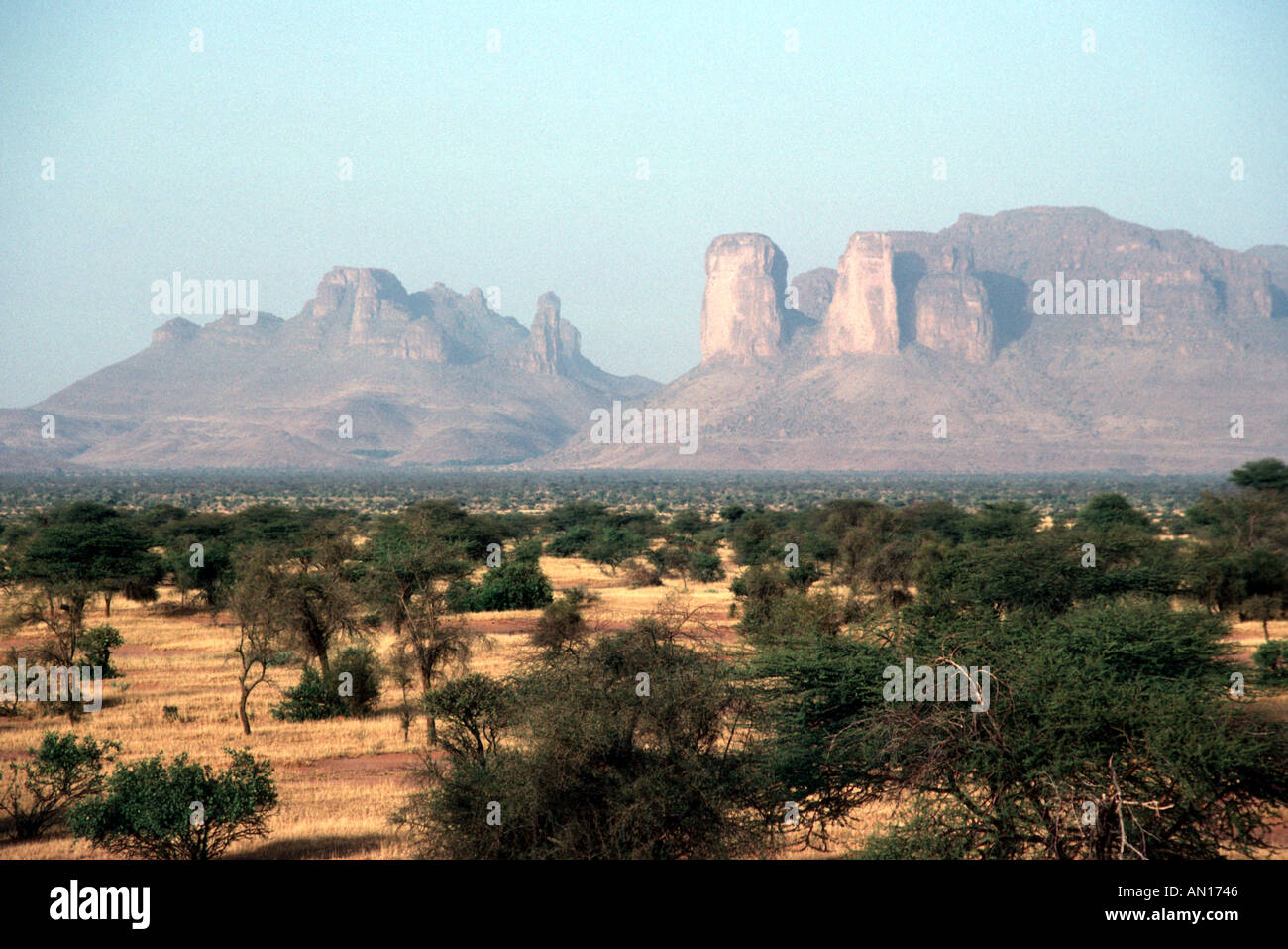 Northern Bandiagara Escarpment Mali West Africa Stock Photo - Alamy