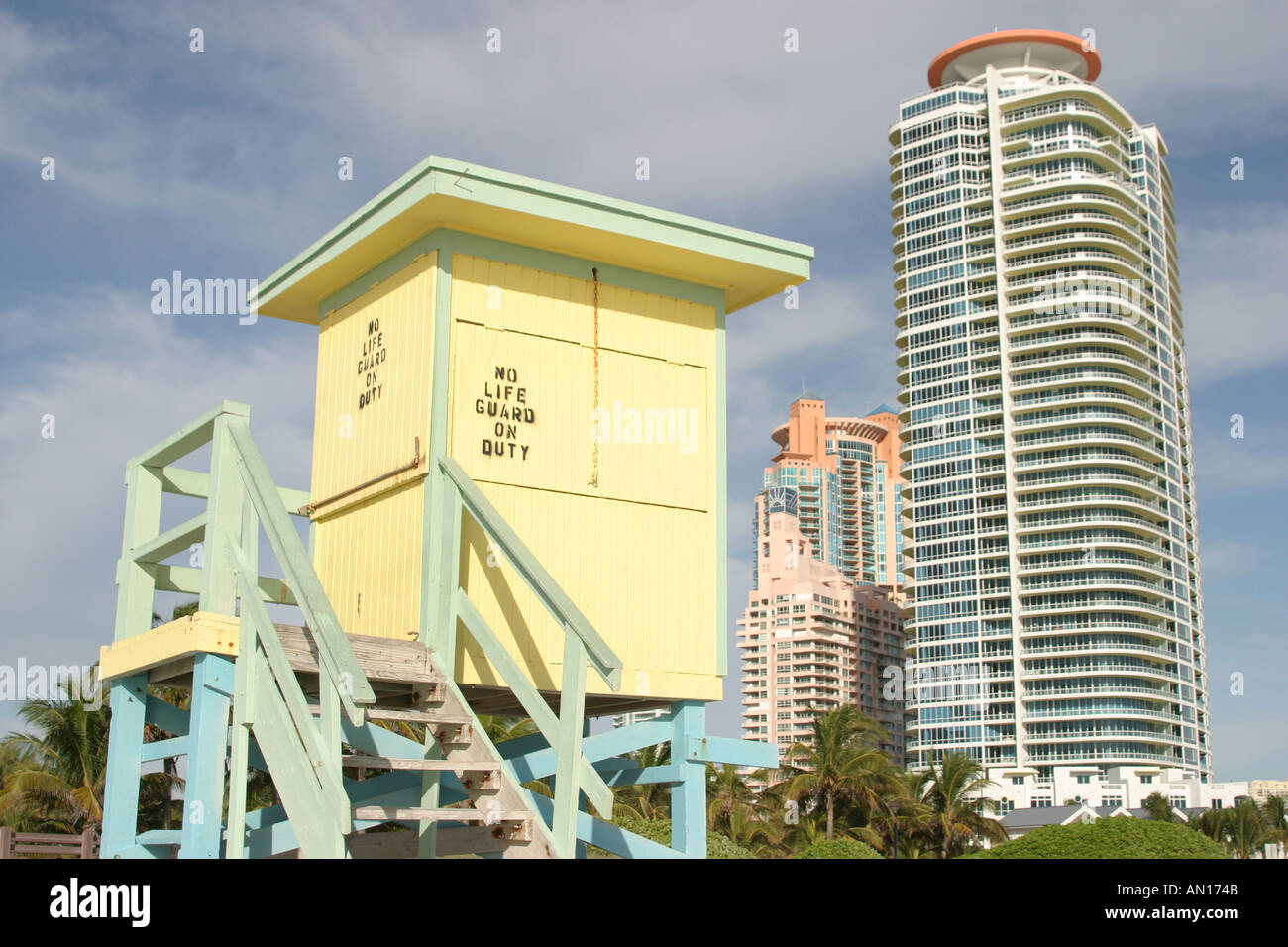 Miami Beach Florida,lifeguard station,hut,tower,water rescue,safety ...