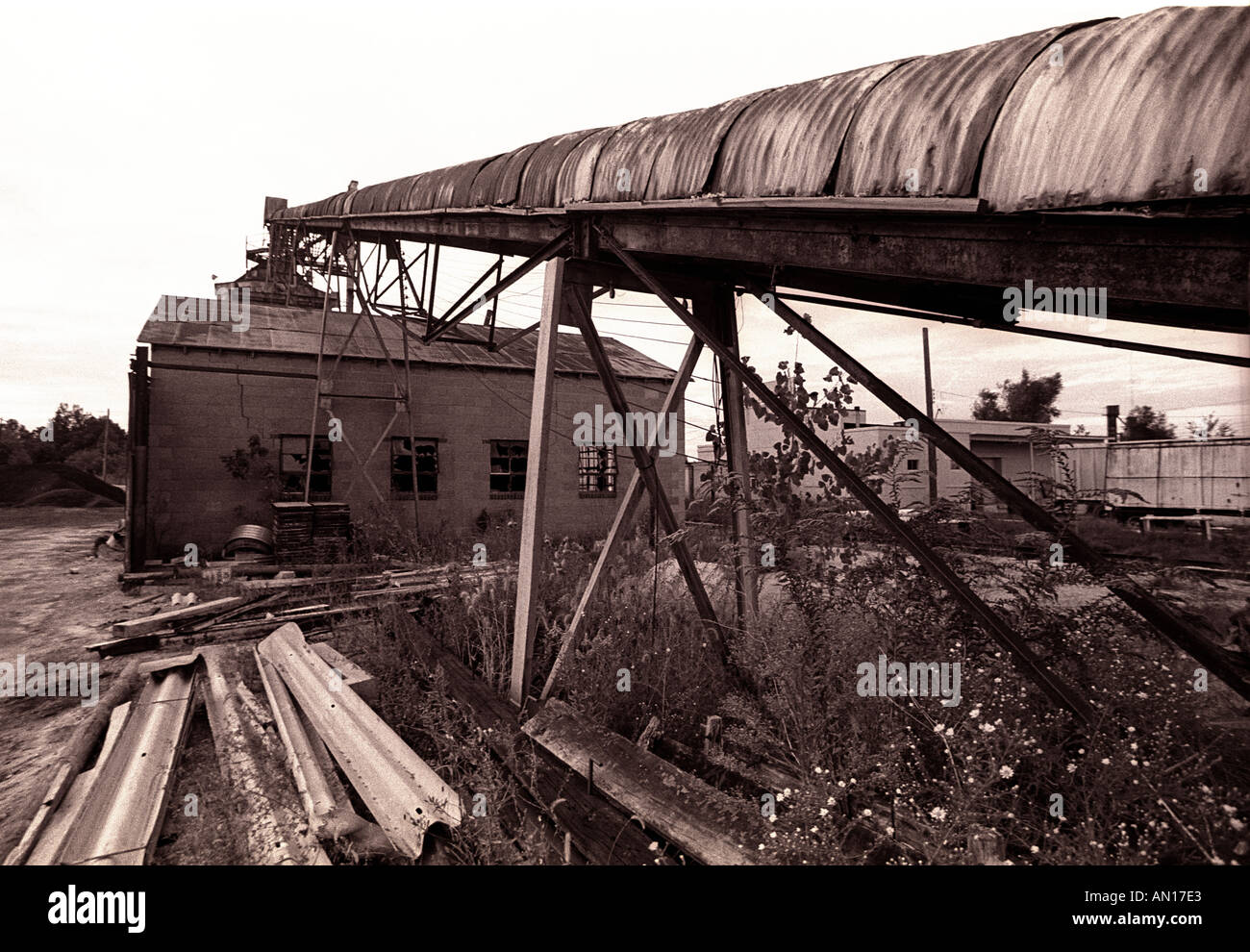 Old closed industrial site Abandoned factory Stock Photo - Alamy