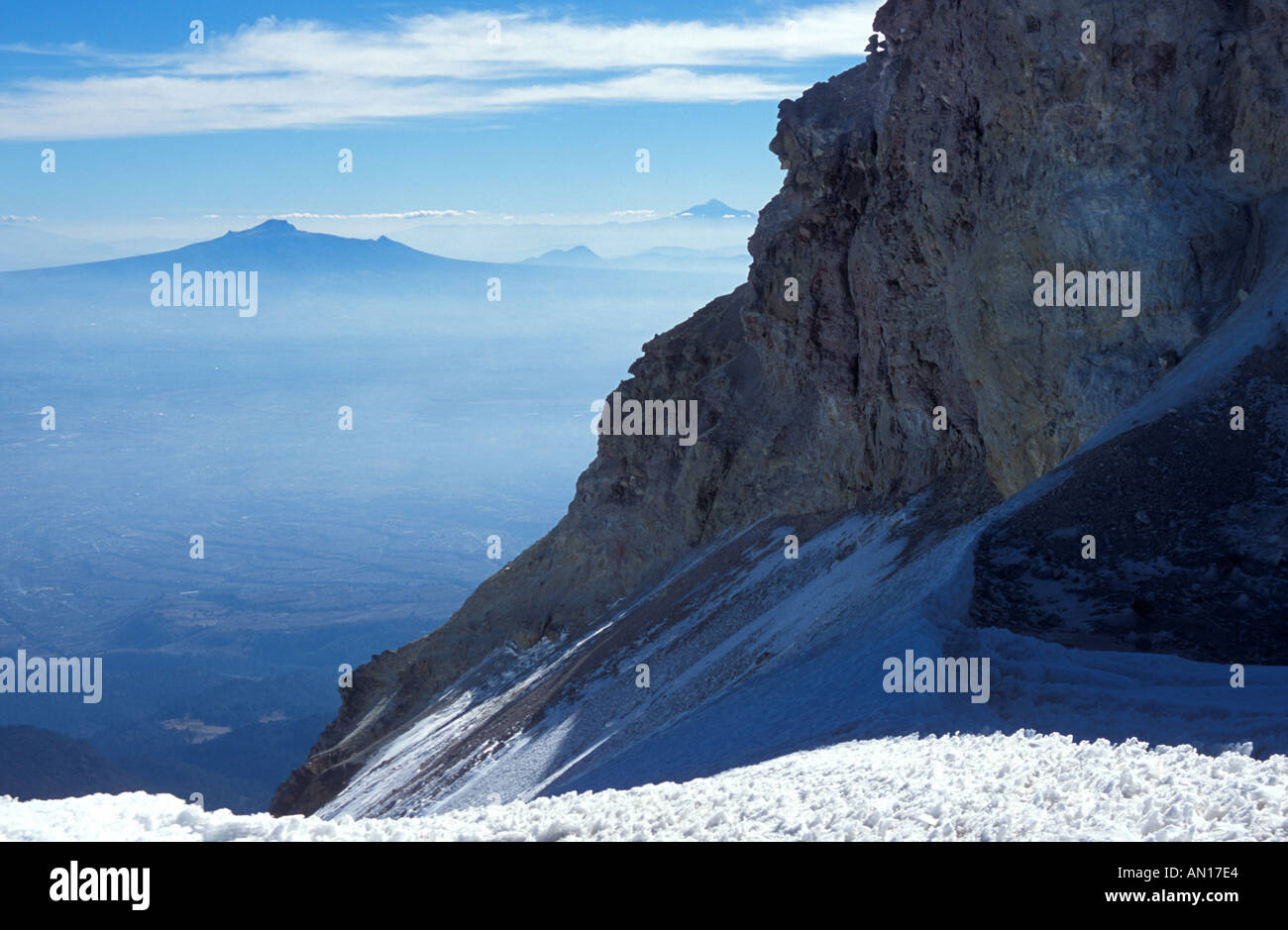 El Pico de Orizaba a 18405 peak in Mexico on the horizon Photo taken ...