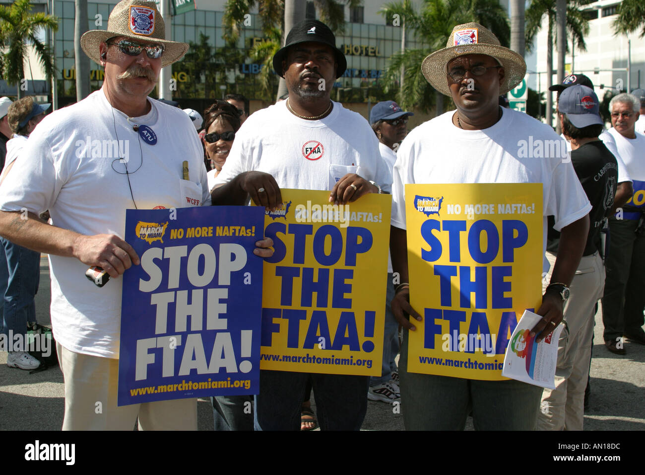 Free trade area of americans summit hi-res stock photography and images ...