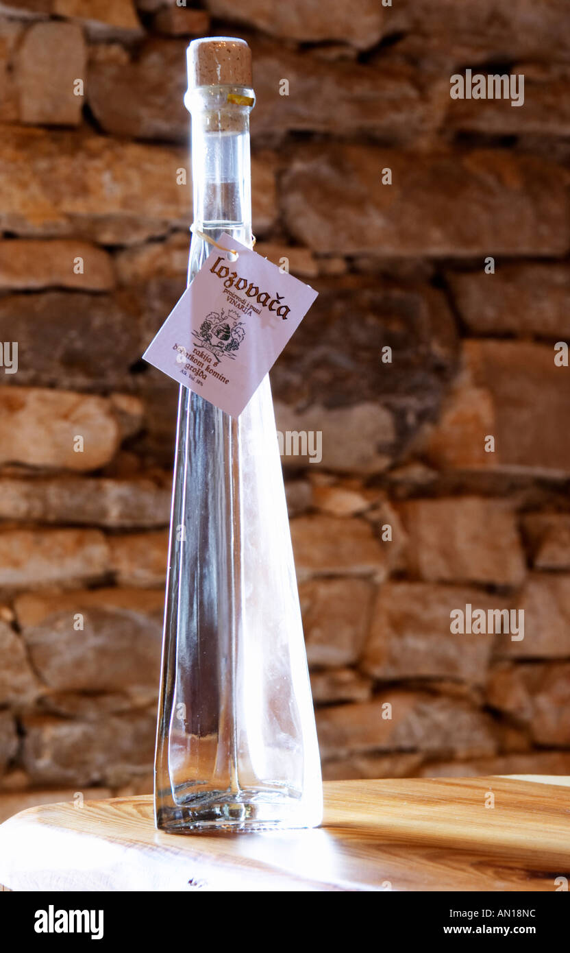 Rakija grappa type spirit flavoured backlit, Lozovaca, Toreta Vinarija ...