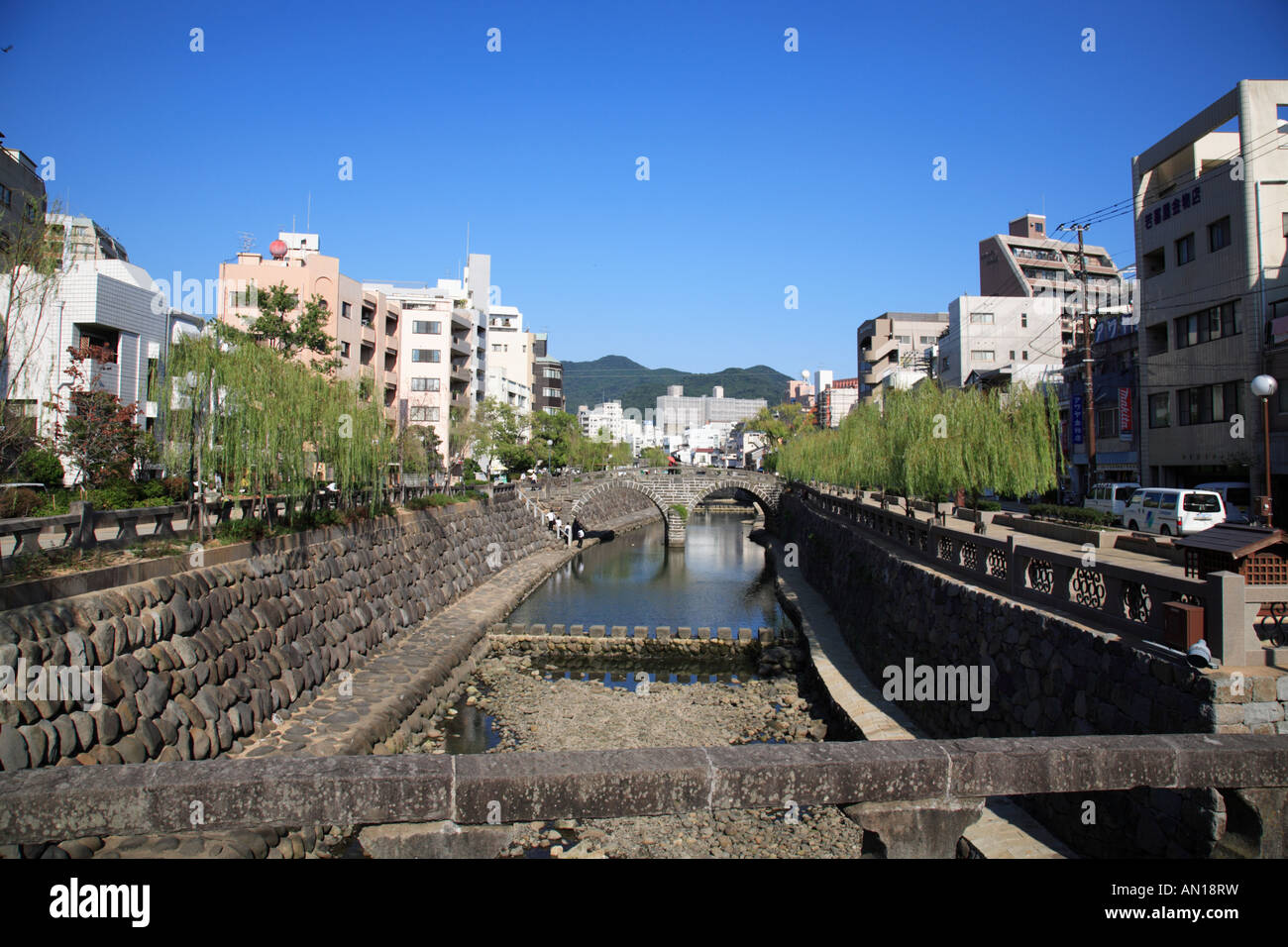 Spectacles Bridge, Nagasaki, Japan Stock Photo - Alamy