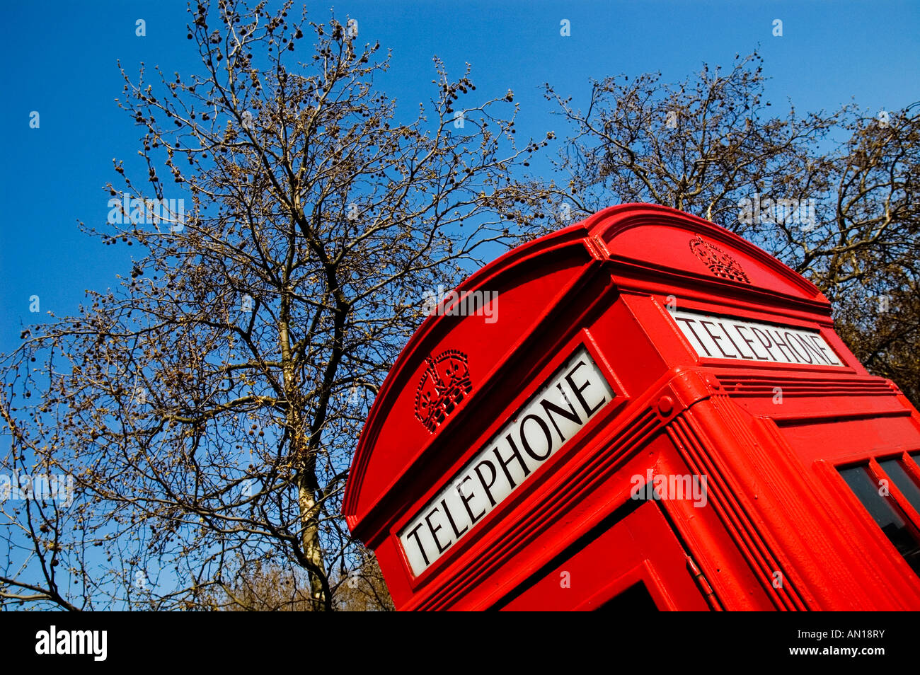 London Telephone Box England Stock Photo - Alamy