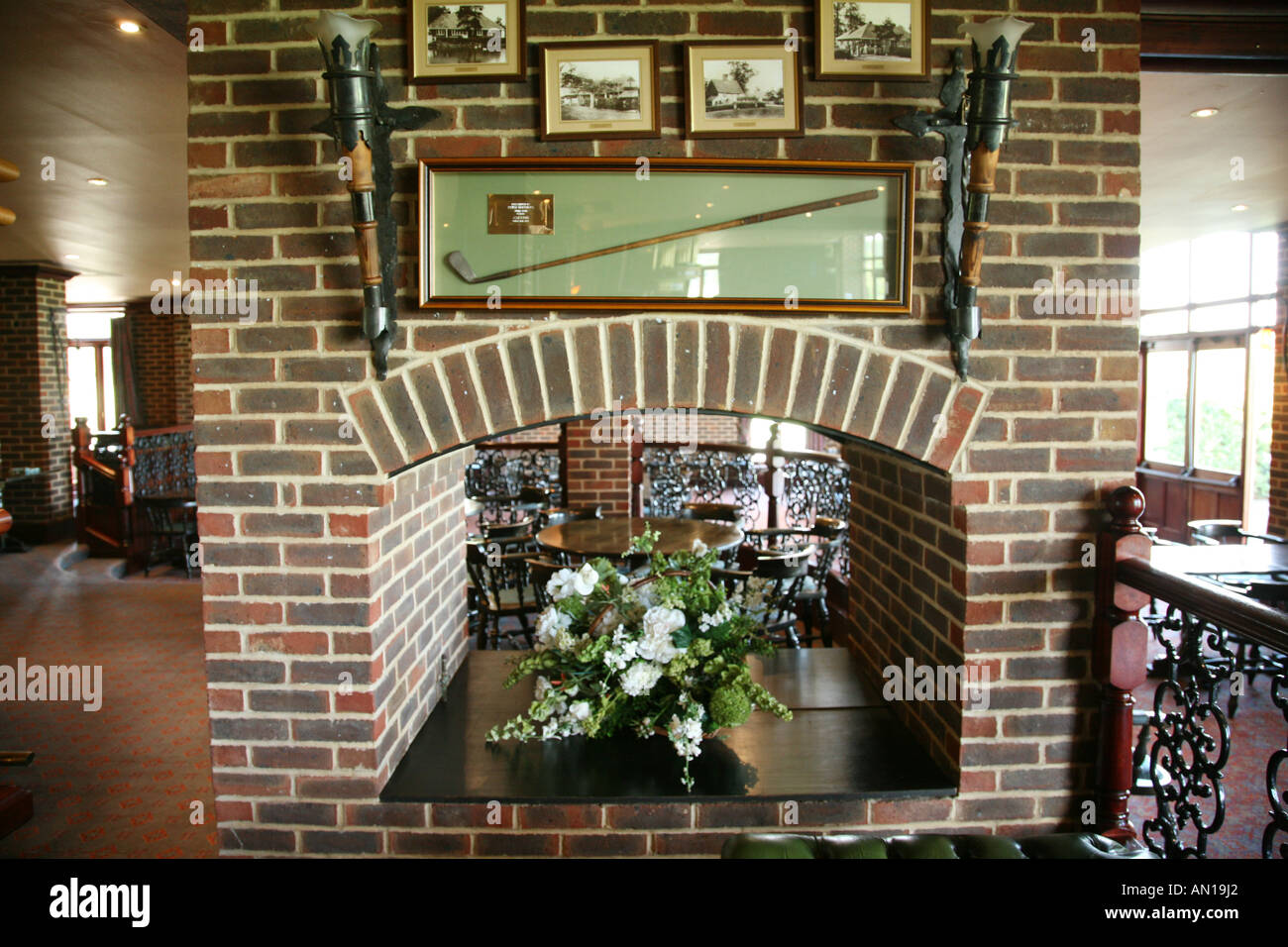 Old golf club house interior hi-res stock photography and images - Alamy