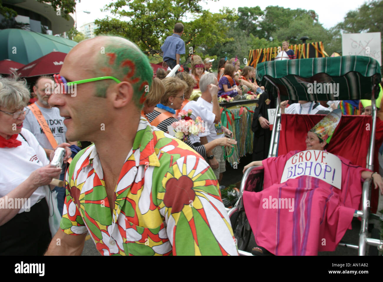 Miami Florida,Coconut Grove,King Mango Strut,weirdest parade in the ...