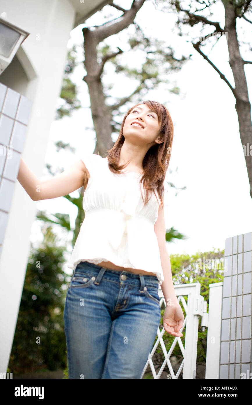 Japanese home entrance hi-res stock photography and images - Alamy